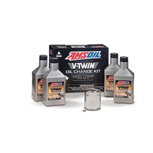 Amsoil V-Twin Oil Change Kit (Hdck) - Bikers Club Moto Parts